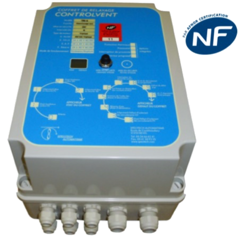 Coffret Controlvent - Colens Industrie